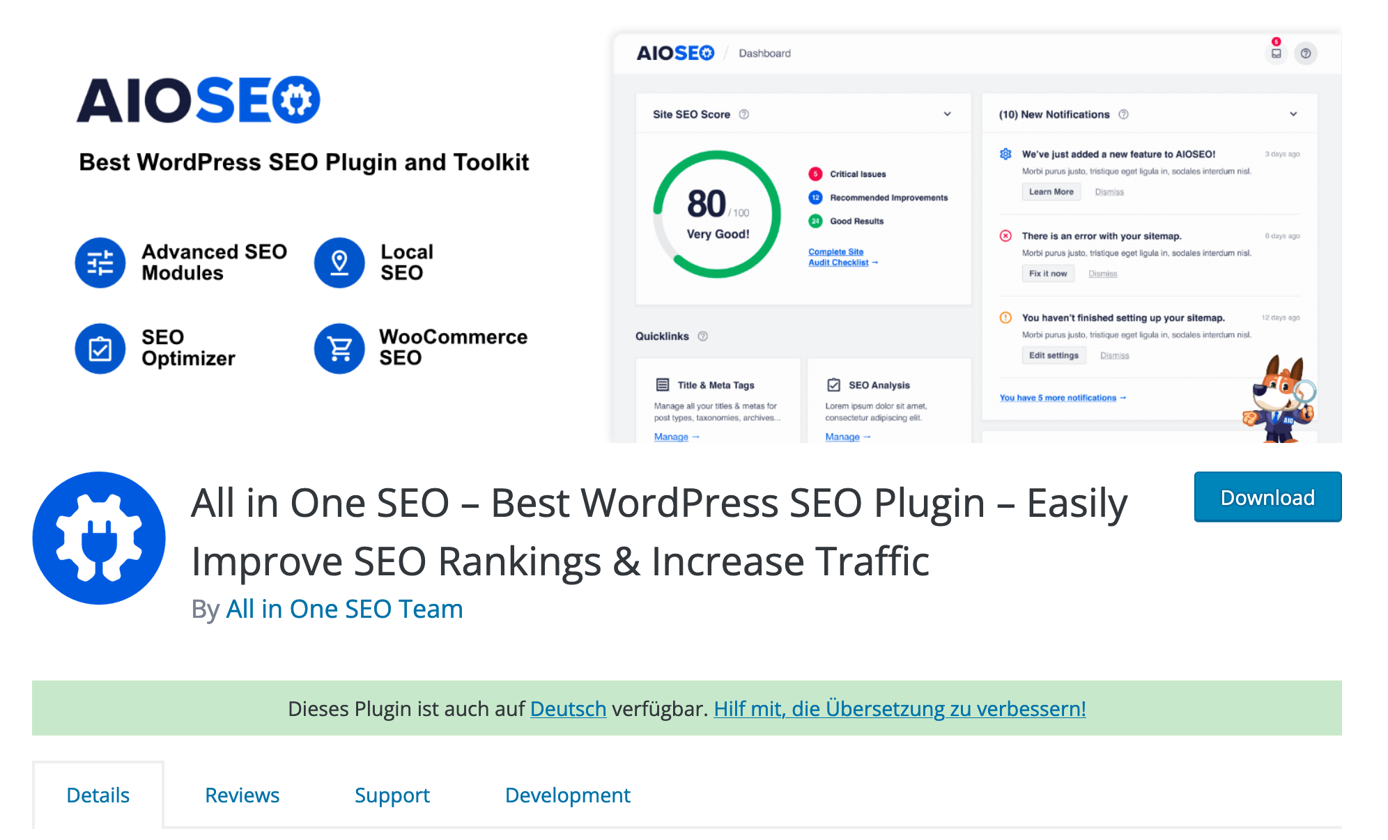 Die 12 besten SEO Plugins für WordPress
